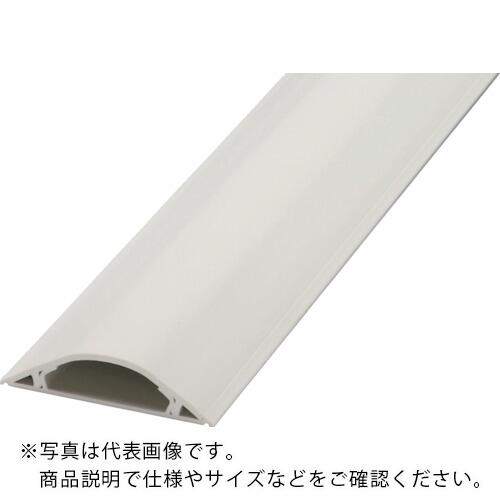 特長：荷重や衝撃に強い特殊樹脂製で強度は抜群です。カバーの傾斜がなだらかなフラットタイプですから、台車の通過がスムーズで、つまずきを防止します。配線時にケーブルが飛び出しにくい形状です。豊富なサイズと色、付属品を揃え、様々なシーンでお使い頂...
