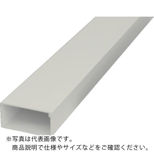 特長：OA機器、LAN工事などあらゆる配線の整理、保護に使用できます。カバーとベースは着脱が簡単なはめ込み式で、取り付けが容易な上に保守点検も楽に行えます。硬質塩化ビニル製で、切断などの加工も簡単です。サビの心配もありません。仕様：色：ミル...