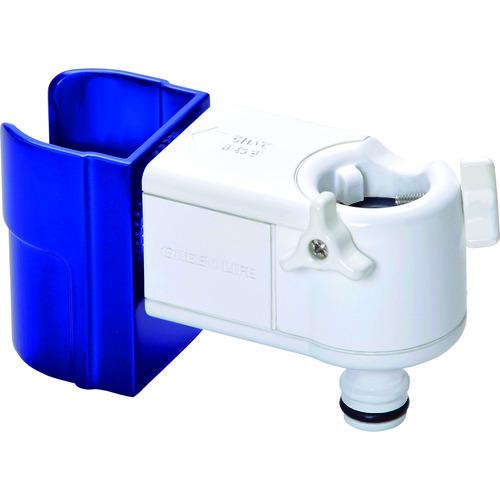 特長：散水ノズルが置ける蛇口コネクターです。ノズルホルダーは360度回転するので、お好きな角度に調整できます。散水ノズルをホルダーにセットすれば、手洗いもできます。蛇口への取付は工具不要のユリヤねじを採用してます。仕様：適合蛇口：丸型蛇口外...