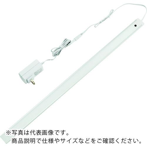 特長：非接触スイッチに手をサッとかざすだけで電源をON/OFF、手をかざし続けると最大(100％)〜最小(約10％)の間で無段階調光できます。別売の連結子機(61cm)を1台連結可能です。付属マグネットホルダーで角度調整可能です。導光板使用...