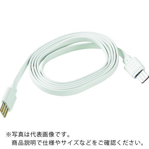 特長：LED多目的灯の親機と連結子機を連結できます。仕様：コード長：1m明るさ(lm)：0光源色：0幅(mm)：13長さ(mm)：1105高さ(mm)：4色：ホワイトコード長さ(m)：約1m品名：連結コード　●代表画像について 商品によって...