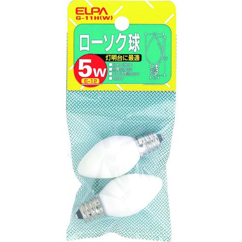 特長：光がローソクの炎型です。仕様：消費電力(W)：5口金：E12定格寿命(時間)：3000球寿命(時間)：3000波長タイプ：G-11H(W)　●代表画像について 商品によっては、代表画像を使用している場合がございます。 商品のカラー、サ...