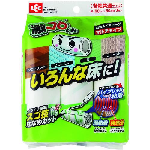 特長：「うまく切れない」「めくり口が見つからない」そんな不満を解消したカーペットクリーナーです。カーペットの凹凸に入り込む、スジ塗り強粘着とフローリングに貼りつかない弱粘着を合わせたハイブリッド粘着タイプです。めくり口がわかりやすい”めくり...