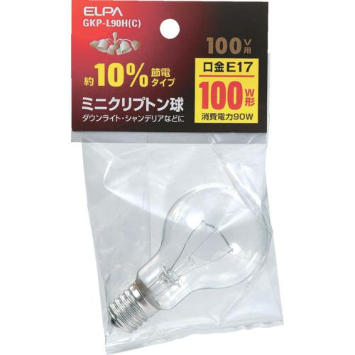 特長：アルゴンガスよりも熱伝導率の低いクリプトンガスの封入で長寿命を実現した電球です。仕様：バルブ径45(mm)入数：1個色：クリア光源色：クリア外径(mm)：45全長(mm)：81消費電力(W)：90口金：E17定格寿命(時間)：2000...