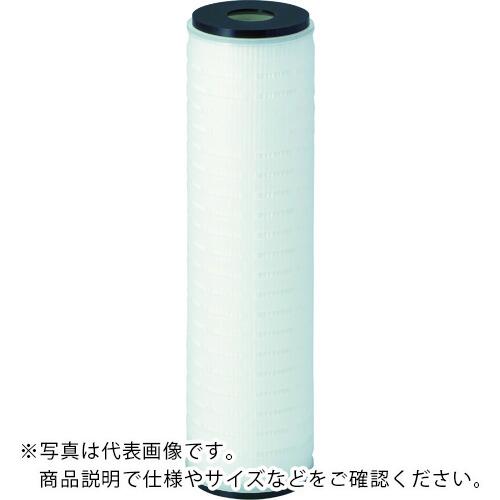 特長：高精度なろ過を実現し、かつコストパフォーマンスに優れています。ポリプロピレン製のプリーツタイプフィルターカートリッジです。仕様：推奨交換差圧：0.24MPaろ過精度(μm)：5.00外径(mm)：68.8長さ(mm)：250適合ハウジ...