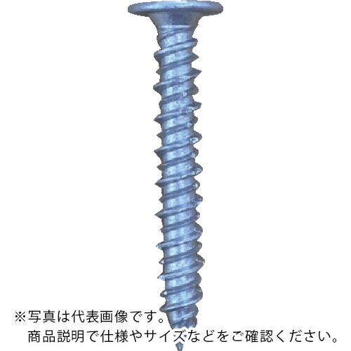 特長：プラグのいらないコンクリート用のねじです。高い防錆力で信頼のあるフッ素シルバー仕上げ（亜鉛メッキ+特殊クロメート+フッ素　アルミ樹脂塗装焼成コーティング）です。陳列・保管に便利なPP製パックに梱包されています。仕様：サラ頭半ねじ呼び径...