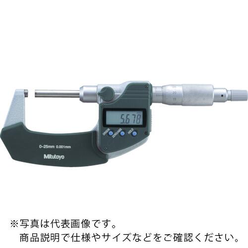 特長：スピンドルが直進式で測定物に対し回転の応力がかかりません。CE規格品です。スピンドル直進式のマイクロメータです。通常のマイクロメータと異なりワークに回転圧がかからないため、変形しやすいゴム素材、紙やフィルム状の薄物の計測に最適です。仕...