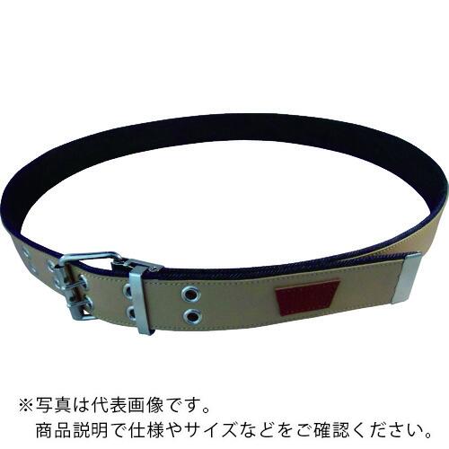 特長：ダブルピンタイプの作業ベルトです。ウエストサポーター用ベルトとしても最適です。仕様：色：ブラウン幅(mm)：50長さ(mm)：1450材質／仕上：本体:綿、ポリエステル、発泡体（EVA）ハトメ:真鍮（ニッケルメッキ）美錠部:イノック(...
