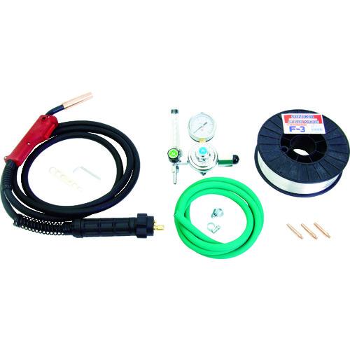 特長：アイミーゴ140(SIG-140)用アルミ仕様キットです。アルミニウムをアルゴンガスを用いて溶接します。仕様：SUZUKID　SIG−140用アルミCキット品名：アルミキット　SIG−140用セット内容：ワイヤ(PF-91)×1個、ア...