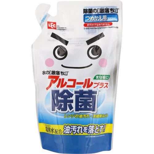 特長：アルカリ電解水とアルコールの2つの力で汚れを落として除菌もできます。仕様：詰替用容量(ml)：300容量(L)：0.3タイプ：液体幅(mm)：120奥行(mm)：40高さ(mm)：195材質／仕上：アルカリ電解水、エタノール　●代表画...