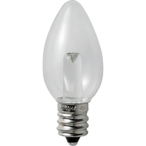 特長：光源にはLEDを使用していますので、消費電力が少ない省エネタイプです。常夜灯、サイン用照明に適しています。仕様：屋内用定格寿命：30000時間明るさ(lm)：15光源色：クリア電球色相当外径(mm)：22全長(mm)：53消費電力(W...