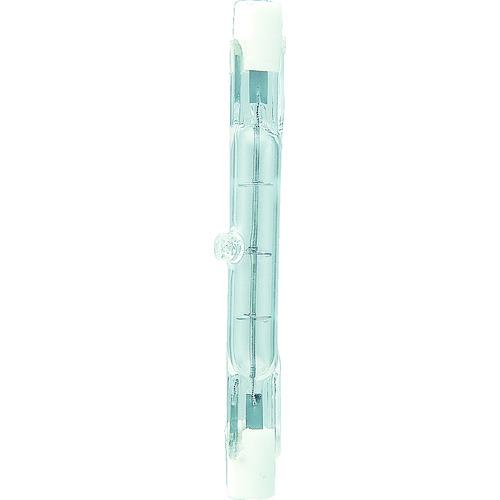 特長：両口金ハロゲンで屋外センサーライトや投光器用のハロゲン電球です。仕様：定格電圧：110V定格寿命：2000時間光源色：電球色外径(mm)：9全長(mm)：80消費電力(W)：150口金：R7S定格寿命(時間)：2000定格電圧(V)：...