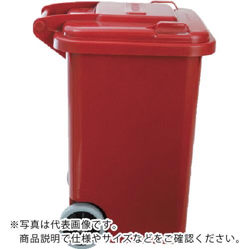 特長：ゴミの収集や材料の保管などに便利です。キャスター付きですので移動がしやすいです。仕様：組立式水抜き穴あり間口(mm)：380奥行(mm)：430高さ(mm)：575容量(L)：45色：レッド耐熱温度：60度耐冷温度: -20度材質／仕...