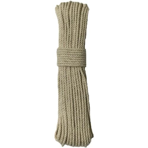 特長：天然繊維なので、熱や摩擦に強いロープです。水中や土中で腐食し土に還ります。用途：農園芸、祭礼用、各種結束など。仕様：色：白線径(mm)：3長さ(m)：20包装形態：袋入材質／仕上：綿　●代表画像について 商品によっては、代表画像を使用...