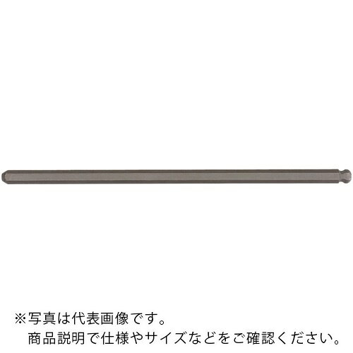 特長：電動工具との使用に最適です。ボンダスの延長工具と組み合わせて使用できます。先端はボールポイント形状です。用途：さまざまな工具の延長工具として。仕様：対辺(mm)：10.0全長(mm)：229シャンク径(mm)：10.0色：黒染め材質／...