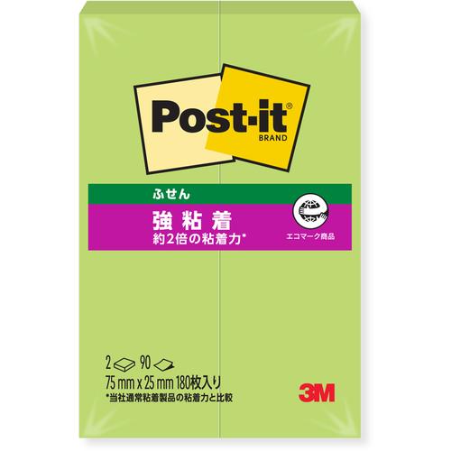 特長：粘着力は約2倍の強粘着タイプです。樹脂面・垂直面にも貼れます。くり返し貼ったりはがしたりできます。古紙パルプ配合率100%の再生紙を使用し、エコマーク認定、グリーンマーク認定、グリーン購入法適合、エコ商品ねっと掲載しています。仕様：色...