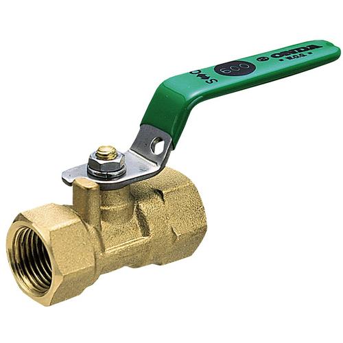 特長：軽量かつ最高許容圧力4.2MPa（600psi）と耐圧性能に優れています。用途：冷温水・不凍液・油・エアー・ガス（可燃性・毒性以外）用。仕様：呼び径A：15呼び径B：Rc1/2全長(mm)：56.5高さ(mm)：43.0ハンドル長D(...
