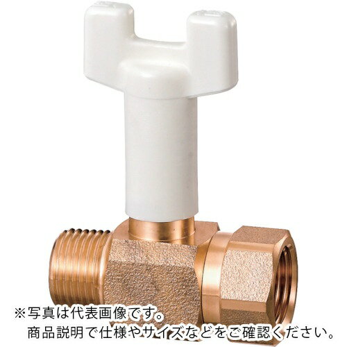 特長：青銅製のボールバルブです。埋設配管にも使用できます。ワンタッチ着脱式ハンドルです。ロングハンドルで保温材処理した後でも、ハンドル操作が可能です。用途：冷温水・油・不凍液用。エコキュートの配管に。仕様：高さ(mm):73.5最高許容圧力...