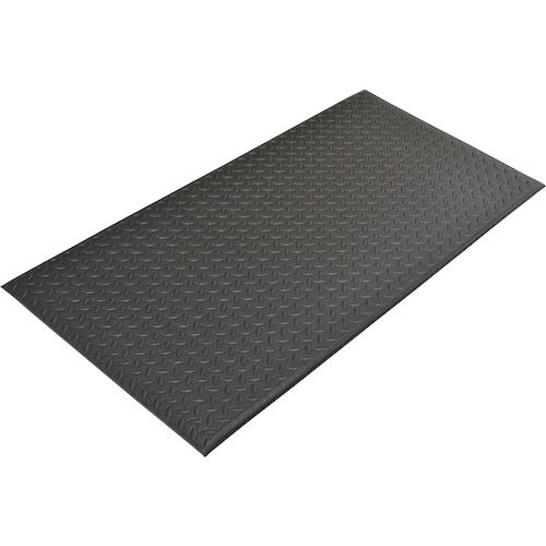 特長：実際にプロの現場で使用されている立ち仕事に最適な疲労軽減マットです。ポリ塩化ビニール性でクッション機能に優れます。抗菌剤入で衛生面を必要とする場所で使えます。用途：作業中の足、腰の疲労軽減に。抗菌剤入で衛生面を必要とする場所での使用可...