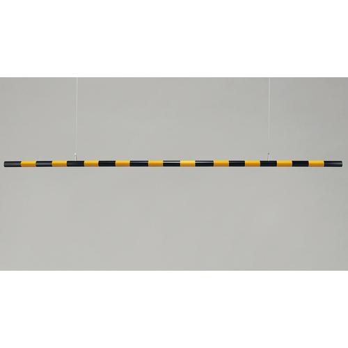 特長：専用工具不要でワイヤーロープの長さ調整、固定が簡単にできます。軽くて丈夫。車両を傷つけません。車両からの光を反射します。用途：駐車場などの入口付近に。仕様：色：黄/黒幅(mm)：54長さ(m)：3黄色部：封入レンズ反射テープステンレス...