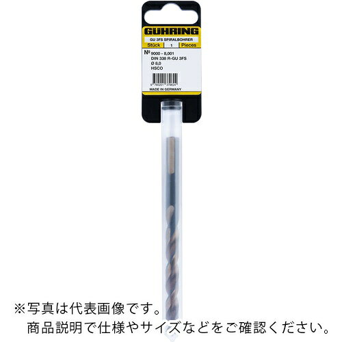 特長：電動ドライバー等の加工において、パンチ加工やセンター穴加工なしで、正確な穴あけを行う事が可能です。用途：一般鋼、合金鋼、浸炭鋼、ステンレス、鋳鉄、アルミ等非鉄金属に。仕様：刃径(mm)：3溝長(mm)：33全長(mm)：61シャンク径...