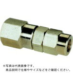 特長：ポリウレタンホース用の継手です。袋ナットによる締込方式ですのでホースバンドが不要です。竹の子タイプに比べ継手内径を大きく取っており、圧力損失も最大限減らせます。オネジタイプにはシール加工がされています。用途：各種エア配管仕様：使用流体...