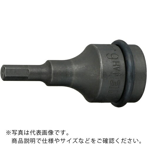 特長：インパクトレンチなどの動力工具用のソケットです。仕様：差込角(mm)：12.7対辺寸法(mm)：6全長(mm)：60適合ピン：PIN3522S(対辺5〜14mm)、PIN3525S(対辺17〜22mm)適合Oリング：RINGP22AS...