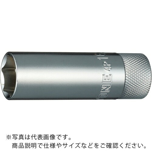 特長：自動車スパークプラグ専用ソケットです。マグネット付の薄肉タイプです。早回しに便利なローレット加工仕上げです。仕様：差込角(mm):12.7対辺寸法(mm):16全長(mm):64対辺形状:6角対辺(mm):16.0材質／仕上：構造用鋼...
