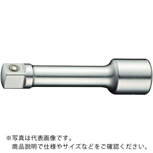 特長：深くて狭い箇所の作業など、ハンドルが操作しにくい時、ソケットを延長させるために使用します。軽作業から重工業整備まで必要なツールを取りそろえています。仕様：差込角(mm)：9.5差込角凹(mm)：9.5差込角凸(mm)：9.5全長(mm...
