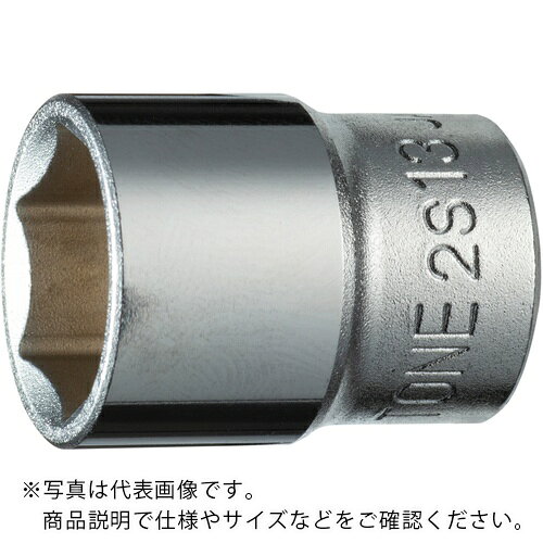 特長：スタンダードタイプの対辺6角形状です。差し込み後、トルクをかけてもナメにくくなっています。仕様：差込角(mm)：6.35対辺寸法(mm)：13全長(mm)：23.5対辺形状：6角対辺(mm)：13材質／仕上：構造用鋼　●代表画像につい...