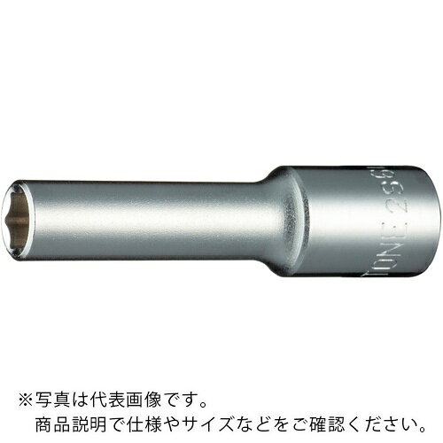 特長：ボルトが突き出したナットを回すのに最適です。深い箇所のナットにも最適です。差し込み後、トルクをかけてもナメにくくなっています。仕様：差込角(mm)：6.35対辺寸法(mm)：6全長(mm)：51対辺形状：6角対辺(mm)：6材質／仕上...
