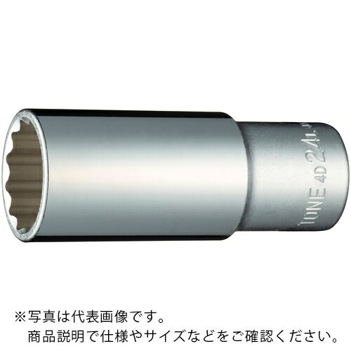 特長：ボルトが突き出したナットを回すのに最適です。深い箇所のナットにも最適です。12角は6角よりも、ボルト頭やナットに対して2倍差し込みやすく作業効率がアップします。用途：ボルト・ナットの締付け・緩め作業用。仕様：差込角(mm)：12.7対...