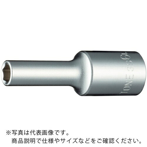特長：ボルトが突き出したナットを回すのに最適です。深い箇所のナットにも最適です。仕様：差込角(mm)：9.5対辺寸法(mm)：6全長(mm)：54対辺形状：6角対辺(mm)：6材質／仕上：構造用鋼　●代表画像について 商品によっては、代表画...