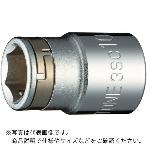特長：着脱作業時にボルト・ナット類の落下を防止します。マグネット式ではないので、ソケットに鉄粉などが付着することはありません。用途：ボルト・ナットの締付け・緩め作業用。仕様：差込角(mm)：9.5対辺寸法(mm)：10全長(mm)：26対辺...