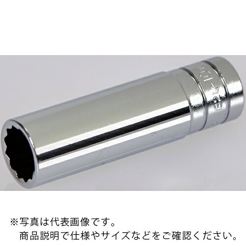 特長：KTC独自のパワーフィット形状を採用しています。貫通タイプなのでボルトが突き出たナットや奥まった箇所での作業に最適です。全長は従来品に比べより長く設定されています。用途：汎用工具仕様：差込角(mm)：6.35対辺寸法(mm)：10全長...