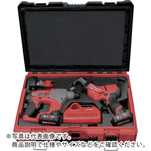 特長：M12 FUEL 13MM SDS PLUSハンマードリル (M12 CH x 1)：最大13mmの穴を開けることが可能軽量コンパクトロータリーハンマーM12 FUEL レシプロソー (M12 CHZ-0 JP x 1)：片手操作可能...