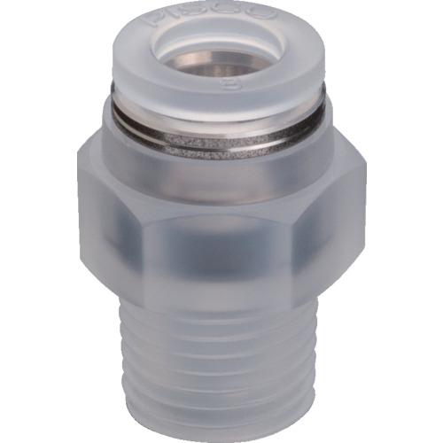 特長：RoHS2対応品株式会社日本ピスコ公式サイトにてCADデータを提供しております。本体材質には、クリーン環境に適したPPを採用。金属材質はSUS304、シール材質にはEPDMを採用。禁油仕様により幅広い分野でのニーズに対応。食品衛生法適...