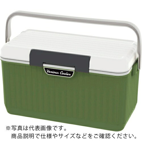 特長：2人で持てるキャリングハンドルを採用しています。ワンプッシュで開閉できます。フタが外せてお手入れ簡単です。仕様：色：ホワイト／グリーン幅(mm)：598奥行(mm)：294高さ(mm)：320容量(L)：24収納目安：500mlペット...