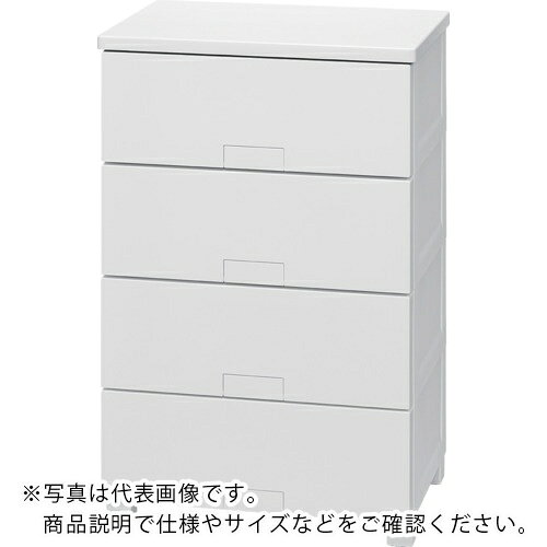 特長：TSPP環境負荷の少ない原料(PP再生材比率10%以上)を使用。天板は軽くて丈夫なハニカム構造。ホコリが入りにくい壁構造。飛出し防止用ロック機能付き。サイドローラーによるスムーズな引出し。滑り止め付きの専用脚。移動に便利なキャスター（...