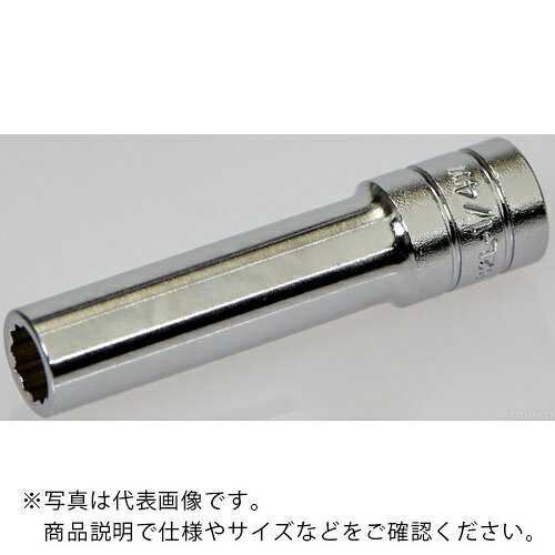 特長：全長は従来品に比べより長く設定されています。KTC独自のパワーフィット形状を採用しています。貫通タイプなのでボルトが突き出たナットや奥まった箇所での作業に最適です。用途：汎用工具仕様：差込角(mm)：6.35全長(mm)：50対辺形状...
