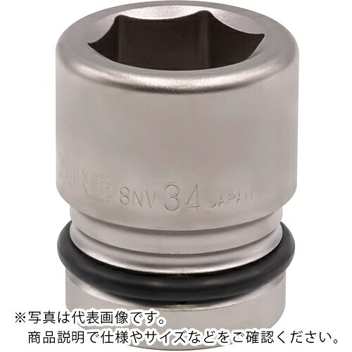 特長：外観品質と防錆力の向上を図った無電解メッキ仕様のインパクト用ソケットです。Oリング仮置き構造により、レンチにインパクト用ソケットを着脱する際にOリングを一旦溝に仮置くことで作業性を向上させています。外観品質の向上と防錆力UPを図り、表...