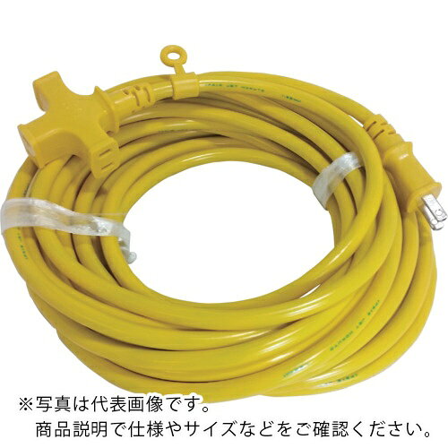 特長：タップが3方向に分かれているタイプです。用途：工場、現場などでの延長用。仕様：色：イエロー電線仕様長さ(m)：5電線仕様太さ(［［MM2］］)：1.25電線仕様芯数(C)：2コンセント仕様定格：15Aコンセント仕様形状：Aタイプコンセ...