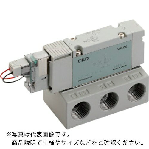 特長：シングルソレノイドタイプの5ポート弁です。サブプレートタイプです。きめ細かい対応で、安全面を強化、手動装置に保護カバーを標準装備しています。信頼性をグレードアップ。耐久回数1億回以上です（シングルソレノイド、メーカー規定条件による）使...