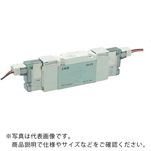 特長：ダブルソレノイドタイプの5ポート弁です。サブプレートタイプです。きめ細かい対応で、安全面を強化、手動装置に保護カバーを標準装備しています。信頼性をグレードアップ。休み明けでもスムーズに始動し、月曜病、チョコ停対策にも有効です。使いやす...
