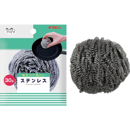 特長：汚れ落ちのよいステンレスたわしです。30gの標準サイズです。用途：調理器具のこげ付き等の汚れ落とし、研磨作業に。仕様：色：シルバー縦(mm)：70横(mm)：70厚さ(mm)：50ステンレスたわし材質／仕上：ステンレス注意：手を傷つけ...