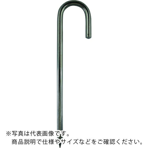 特長：地面にロープをガッチリ固定したい時に便利です。用途：区画分けや侵入防止、ブルーシートやサンシェード等の固定に。仕様：折返し長(mm)：35全長(mm)：300幅(mm)：34径(mm)：6内径(mm)：22長さ(mm)：300タイプ：...