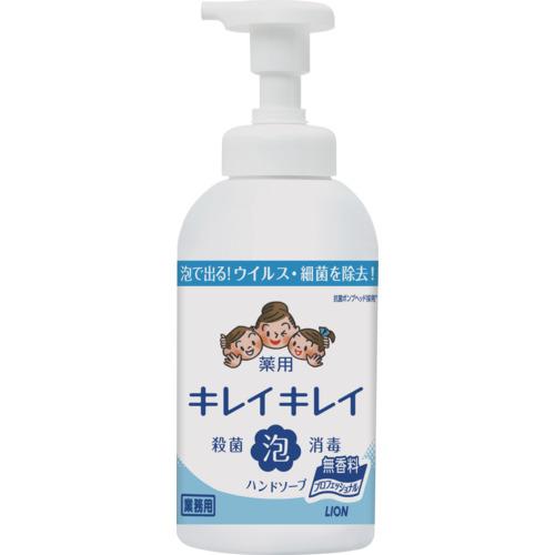特長：泡で出るタイプの薬用ハンドソープです。殺菌成分配合で手肌を清潔に保ちます。きちんと殺菌し、ばい菌から手肌を守ります。きめ細かな泡が汚れをすみずみまでキャッチし、しっかり落とします。すばやい泡切れ、ぬるつかない洗い上がりです。無香料、無...