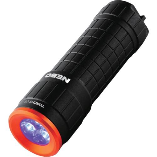 特長：トーチUVとブラックライトが使用できるコンパクトな商品です。防水性IPX4等級です。落下防止ストラップ付きです。単4電池3本付属しています。仕様：全長(mm)：96最大点灯時間(h)：2.5時間（強）、8時間（弱）　●代表画像について...