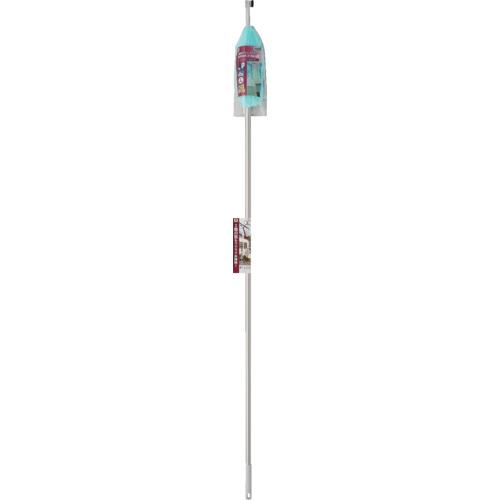 特長：静電気でホコリをキャッチできます。吹き抜け・天井もラクラクにお掃除できます。伸縮ハンドルで最大5mまで伸長可能です。ヘッドは角度が自在に固定可能でぴったりフィット致します。用途：高所のホコリ払い用。家具・家電・エアコン・照明のほこりハ...