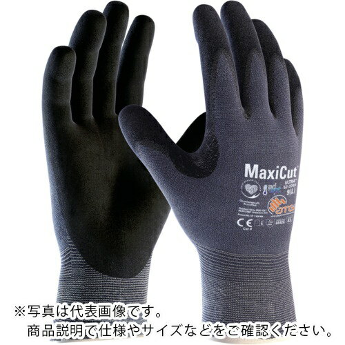 特長：特許取得のマイクロ発泡ニトリルコーティングは熱と蒸れを360°全方向から放出し、手の温度を最適に保ちます。AD-APTテクノロジーが天然の冷却成分を放出することにより蒸れを抑えます。マキシカット［［R上］］・ウルトラ［［TM上］］は、...